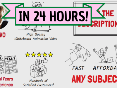 A whiteboard animation video in 24 hours | Upwork