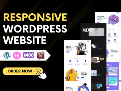 A Modern, Responsive and Professional WordPress Website | Upwork