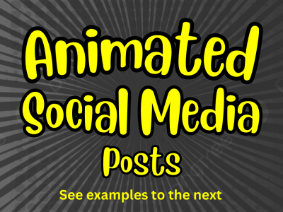 Attractive animated Social Media post | Upwork