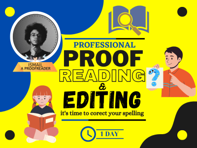 Proofreading and Editing Quickly and Professionally [Rewriting] | Upwork