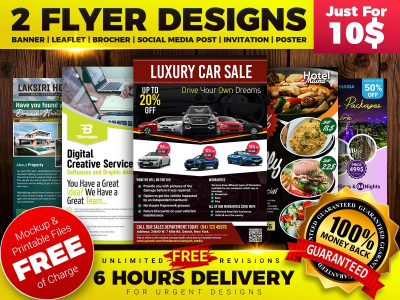 High-Quality Flyer Design for Your Marketing Campaign or Product ...