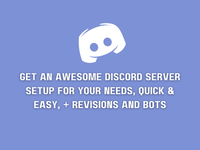 An awesome Discord server setup with bots and roles incorporated | Upwork