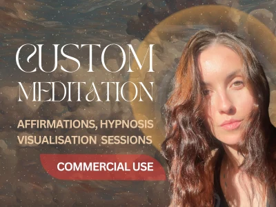 A professional custom meditation, hypnosis or affirmation session produced | Upwork