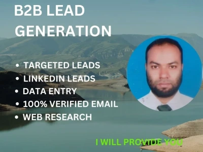 B2b lead generation and data entry. | Upwork