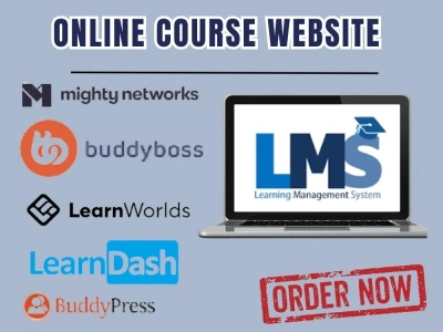Buddyboss, Mighty Networks, Learnworlds, Online Course, Lms website | Upwork