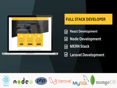 A Full Stack Developer For Your Web Application- MERN Stack Development | Upwork