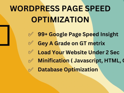 WordPress website speed optimization Expert | Page Speed Optimization | Upwork