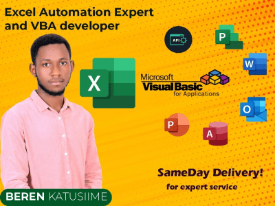 An automated Excel, VBA macros, and custom functions. | Upwork