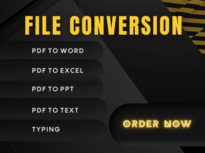 Convert PDF to an editable file | Upwork