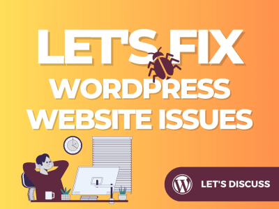 Fix Your WordPress Website Issues, Errors or Bugs | Upwork