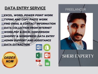 Accurate data entry, typing, and PDF conversion into MS Word and MS Excel | Upwork