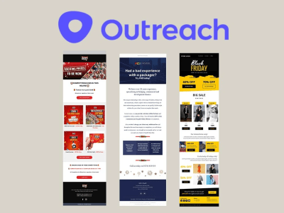 A responsive html email campaign for outreach | Upwork