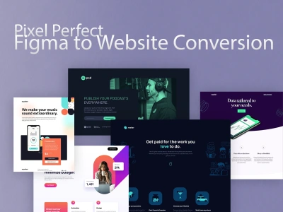 Pixel-Perfect Figma to Website Conversion (Promotional Pricing) | Upwork