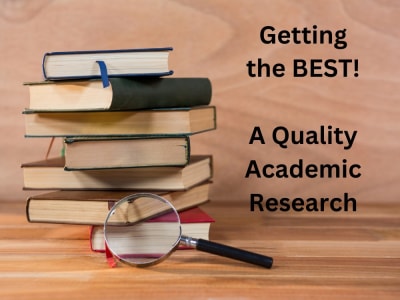 A critically referenced academic research | Upwork