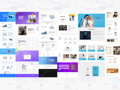 Responsive one-page html/css conversion from psd/pdf/figma/xd/image | Upwork