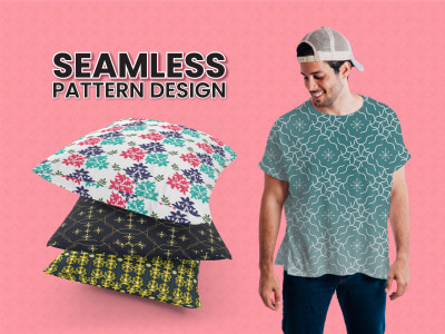 A professional seamless pattern, textile, floral, and fabric pattern design | Upwork