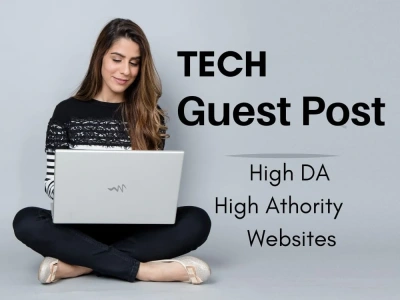 A Technology guest post with high authority backlinks | Upwork