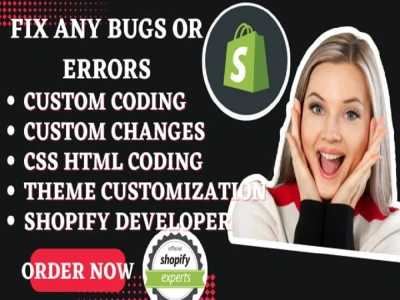 Shopify Store Designer, Shopify Expert Developer, Shopify Custom Coding | Upwork