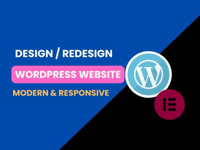 A responsive and modern wordpress website using elementor | Upwork
