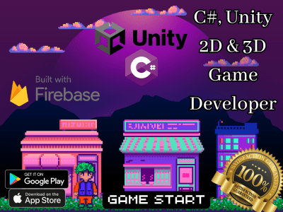 A C#, Unity 2D & 3D All Genre Game Developer with a Multiplayer ...