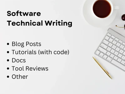 Software Technical Writing & Documentation Services | Upwork