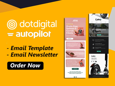 A responsive HTML email campaign design for dotdigital and autopilot ...