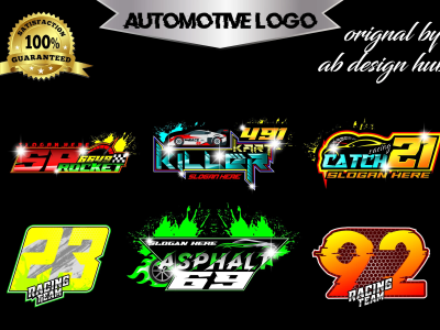 A racing logo design, text logo | Upwork
