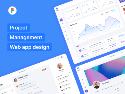A fantastic Project Management Web application UI/UX Design | Upwork