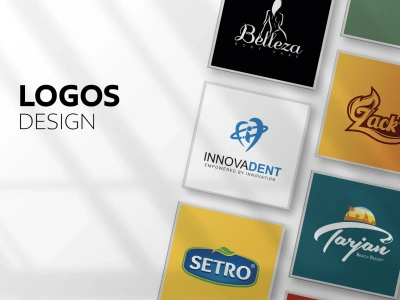 A uniquely simple, creative Logo Design, I created more than 500 logo ...