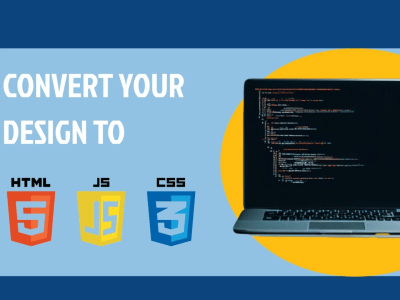 Web Design Conversion to HTML, CSS, Javascript | Upwork