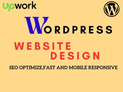 A modern and mobile-friendly WordPress website design | Upwork