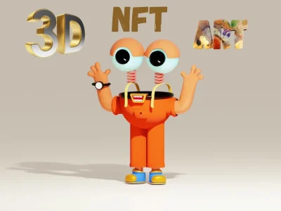 A well detailed Nft art of 3d model and 3d animation | Upwork