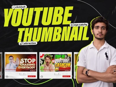 Great eye catchy youtube thumbnail design | Upwork