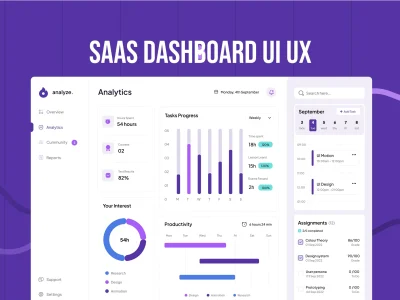 SaaS UI UX Design Wireframe and Prototype in Figma or Adobe XD | Upwork