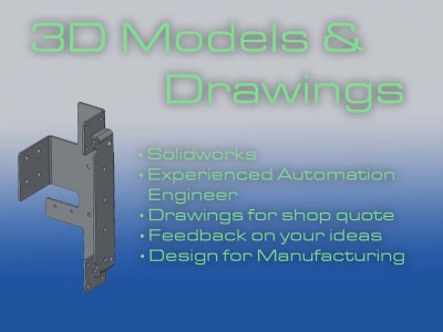 3D models & drawings for manufacturing your parts by a seasoned ...