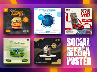 Attractive Social media post design with in 72 hours | Upwork