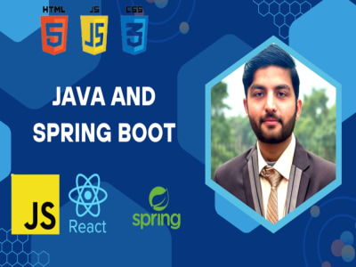 A responsive web app with react and spring boot | Upwork