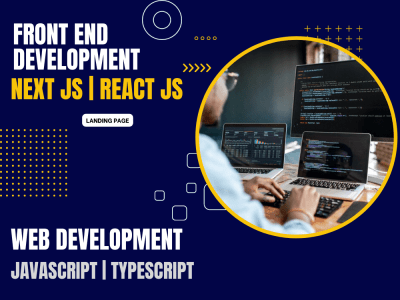Next Js Website | React JS | Landing Page | Frontend Development | Upwork