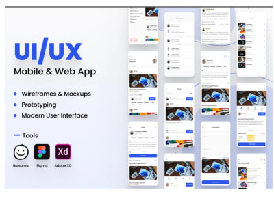 Stunning UI/UX, Tailored for Mobile and Web, Created with Figma Magic ...