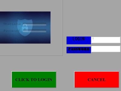 Landing Login Form For Excel | Upwork