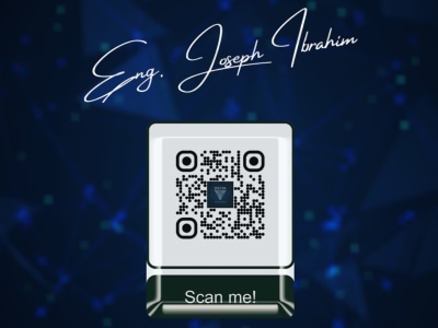 Digital Profile Design with QR code | Upwork