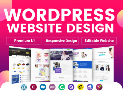 Responsive WordPress website design | WordPress Developer, WordPress Expert | Upwork