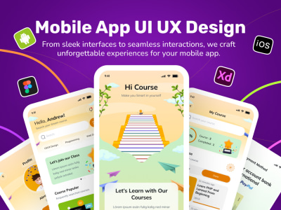 Mobile App Designer for stunning Mobile App Design, iOS & Android, UI ...
