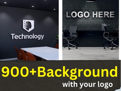 Zoom virtual background with your logo | Upwork