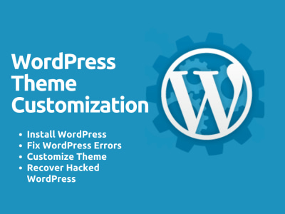 WordPress Theme Customization Service | Upwork