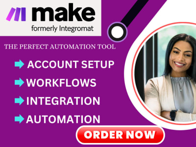 Integromat or make scenarios, automations and integration | Upwork