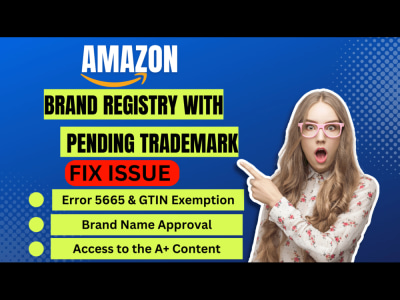 Approved amazon brand registry with pending amazon trademark | Upwork