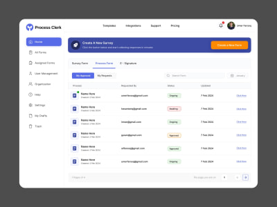 Funtastic dashboard, web app, CRM and admin panel UI | Upwork