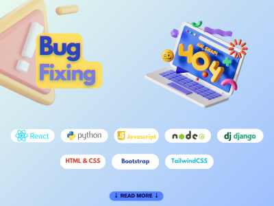 Bugs, Error and Issue fixes in your Python script or Website | Upwork
