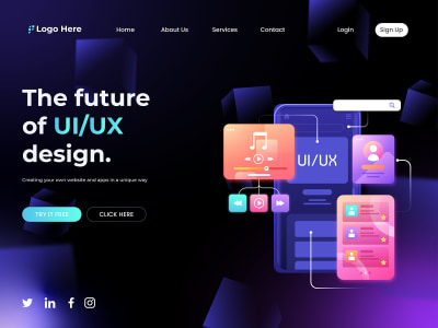 Futuristic website UI/UX designs that will drive a great user ...